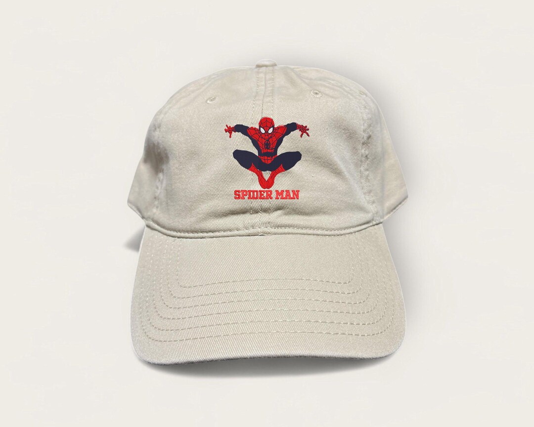 Spider-man Embroidered Hat, Spider Man Otto Cap, Cute Cap, Spiderman ...