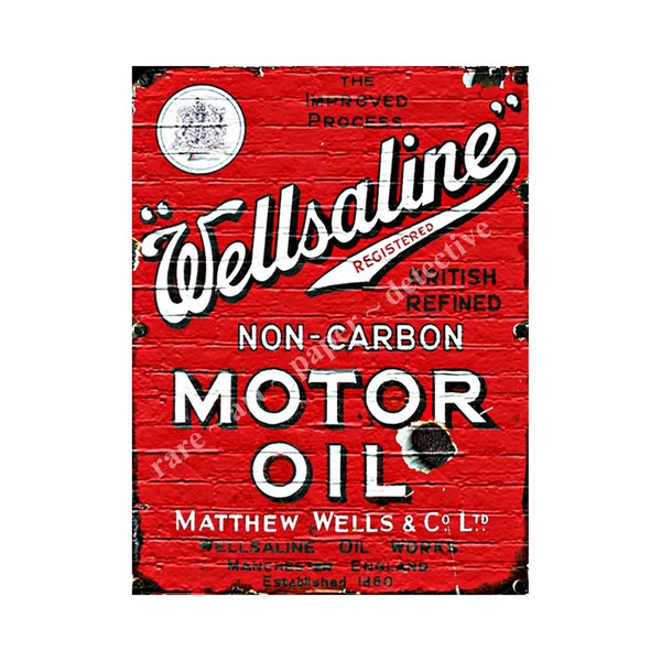 Motor Oil Can Labels - Etsy