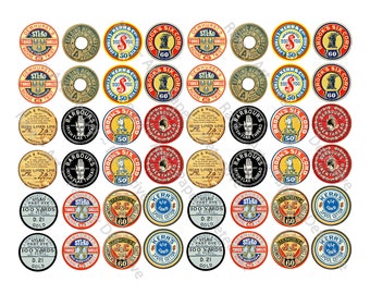 Thread Spool Labels - Etsy