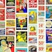 Dollhouse Miniature Sign Stickers for Kitchens Farm Market or General ...