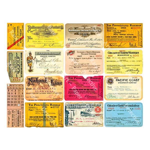 Train Scrapbook - Etsy