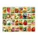 Flower Seed Pack Sticker Assortment Garden Seed Packet Decor on 3 DIY ...
