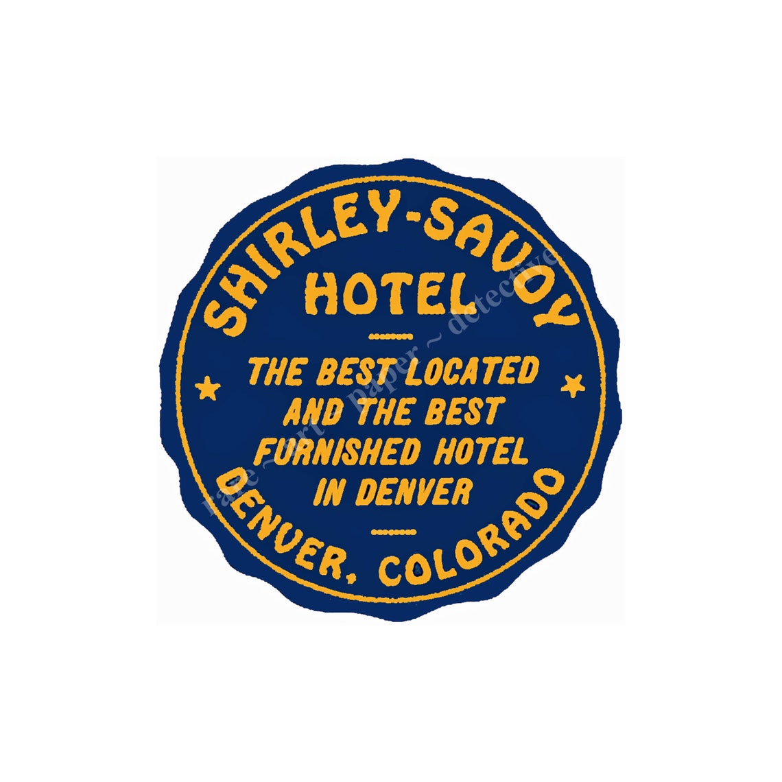 Travel Stickers Luggage Labels Set of 6 Big & Colorful - Etsy