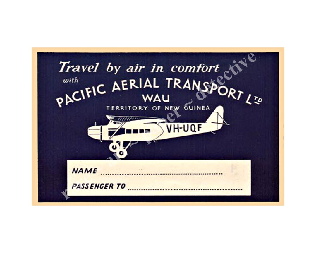 Airline Travel Label Sticker for Home Decor Accents, Travel Trunks ...