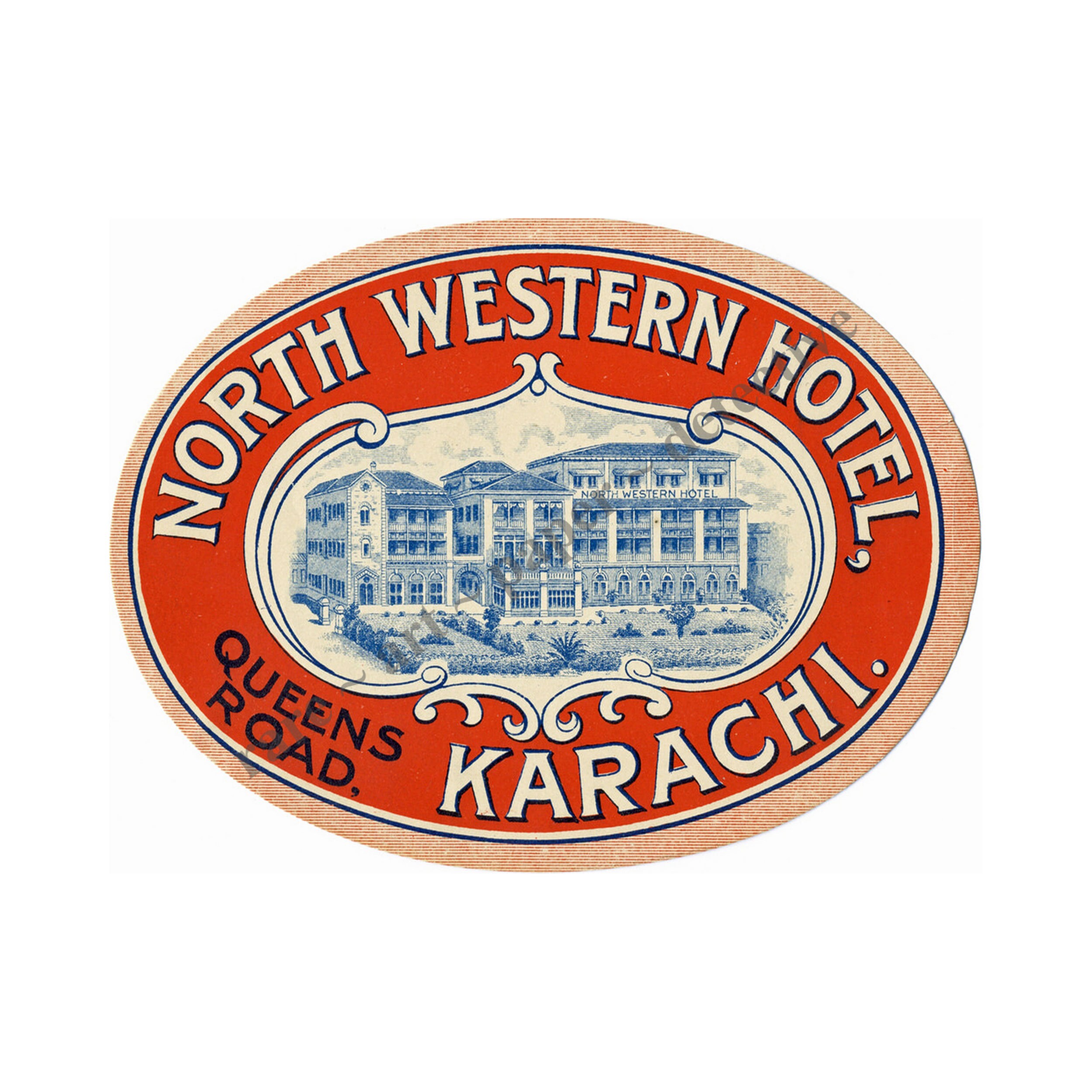 Luggage Stickers Steamer Trunk Labels 6 Big & Colorful - Etsy