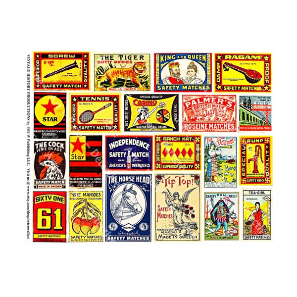 Book Cover Matchbox - Etsy