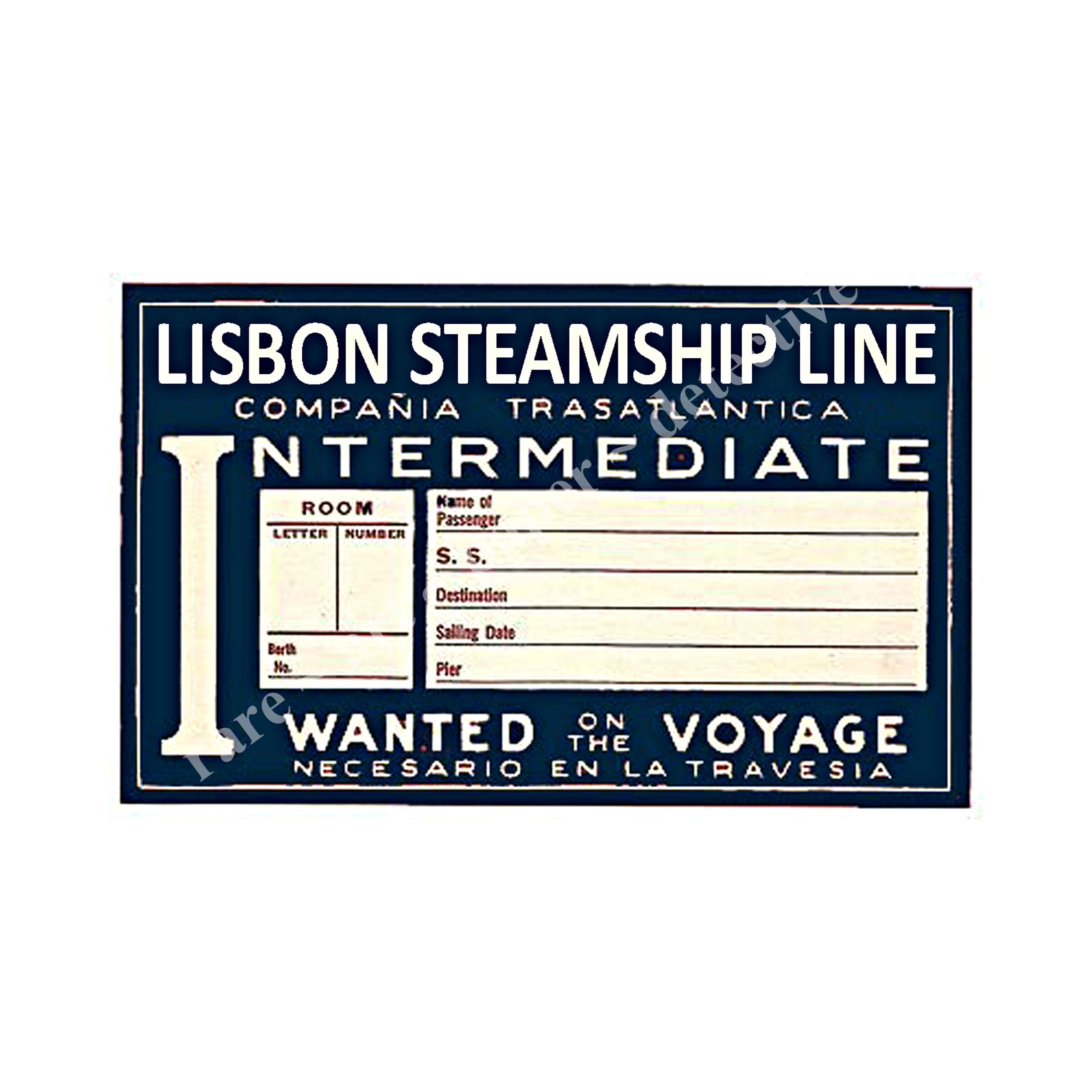 Luggage Label Stickers From the Golden Age of Travel, 6 Large Colorful ...