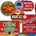 Oil & Gas Can Labels, Gift Set of 12 Stickers, Colorful Car Enthusiast ...
