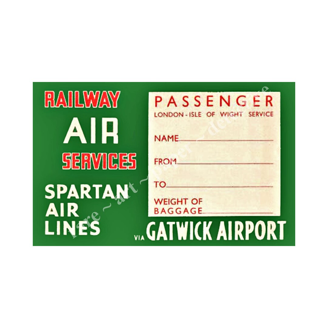 Luggage Sticker, Airplane Label Decal for Home Decor, Travel Trunks ...