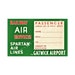 Luggage Sticker, Airplane Label Decal for Home Decor, Travel Trunks ...