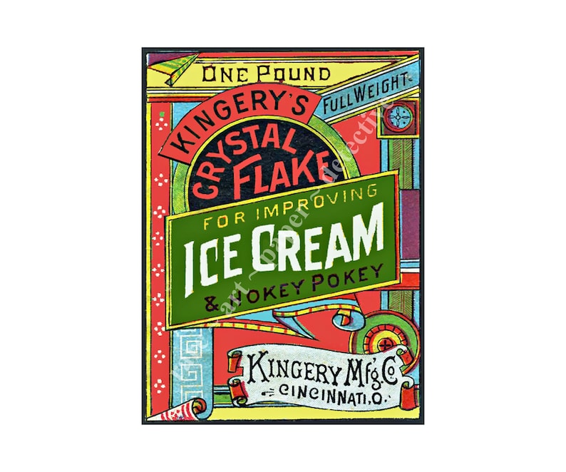 Kitchen Label Art Stickers Gift Set 6 Big Colorful 4 X - Etsy