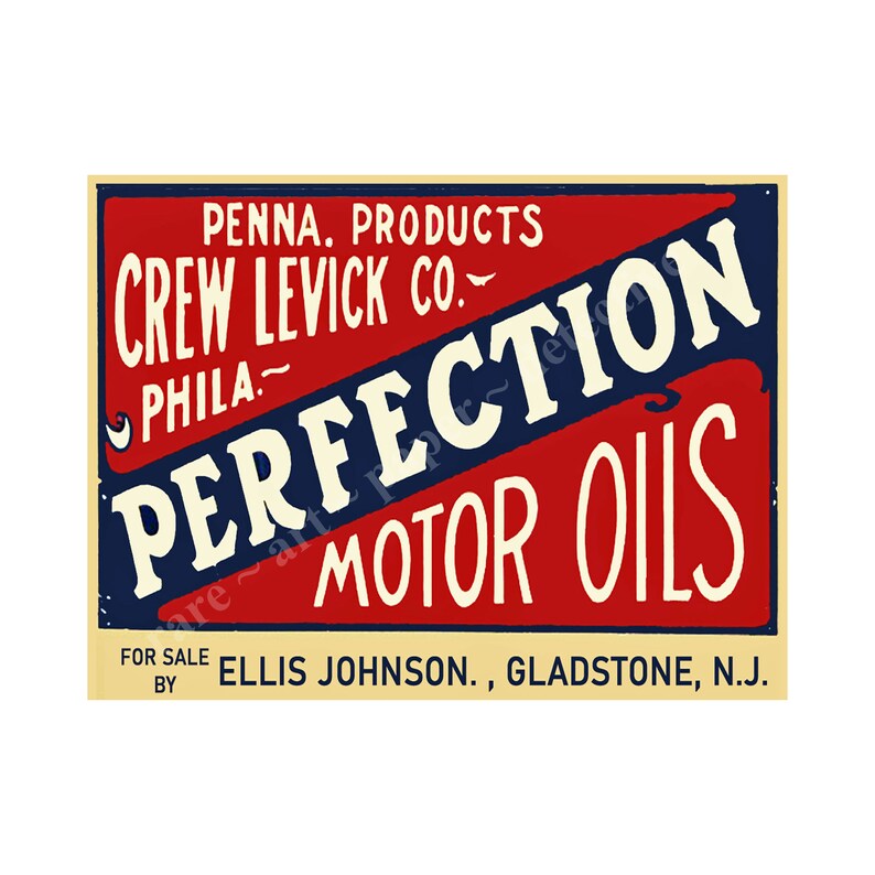 Oil Can Label Stickers Gift Set of 4 Colorful Car | Etsy