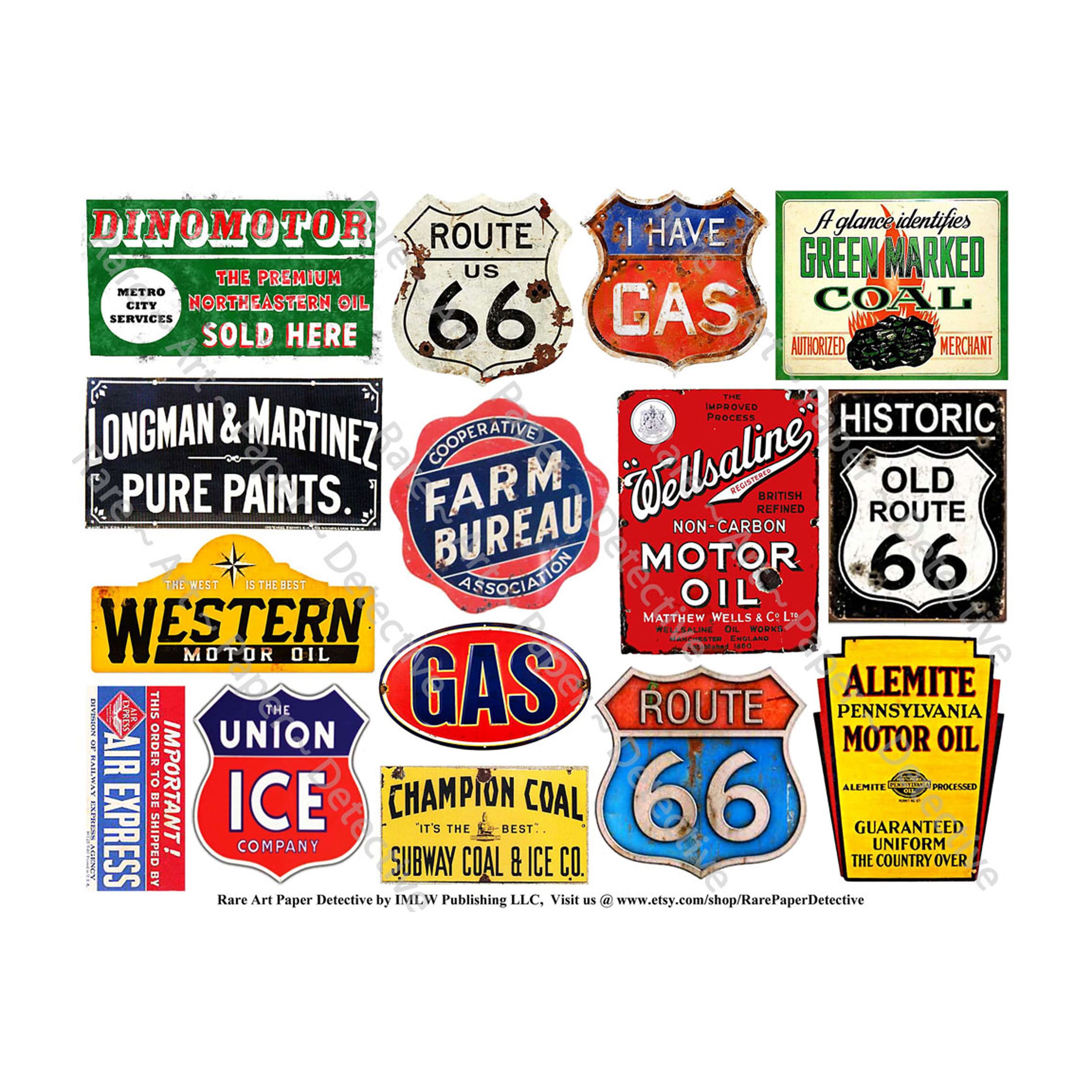 Vintage Tin Signs
