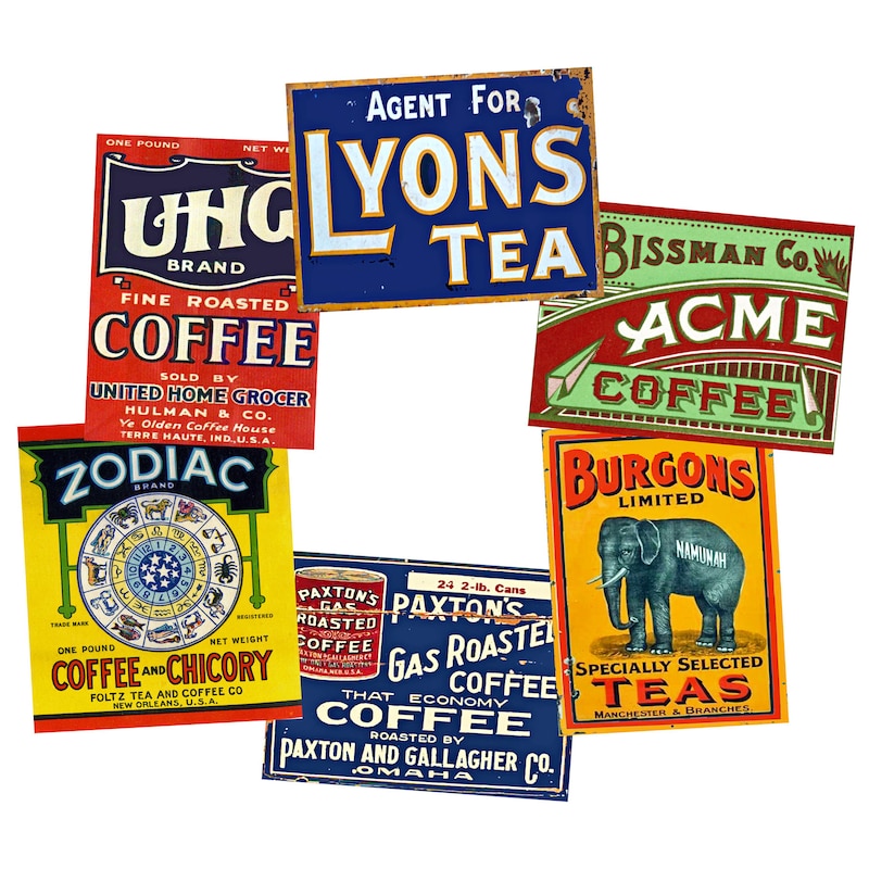 Vintage Can Labels - Etsy