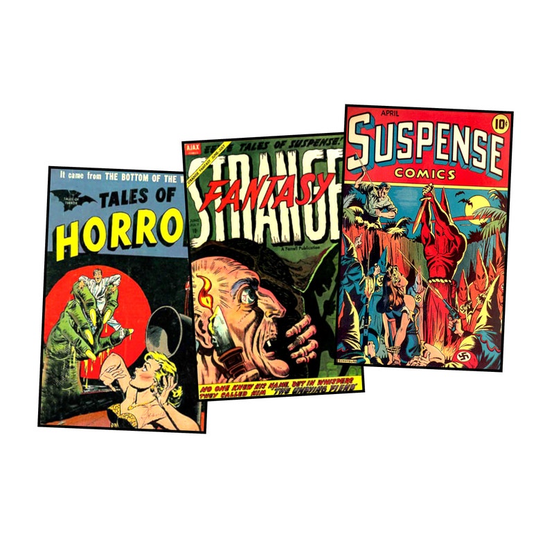 Comic Postcards - Etsy