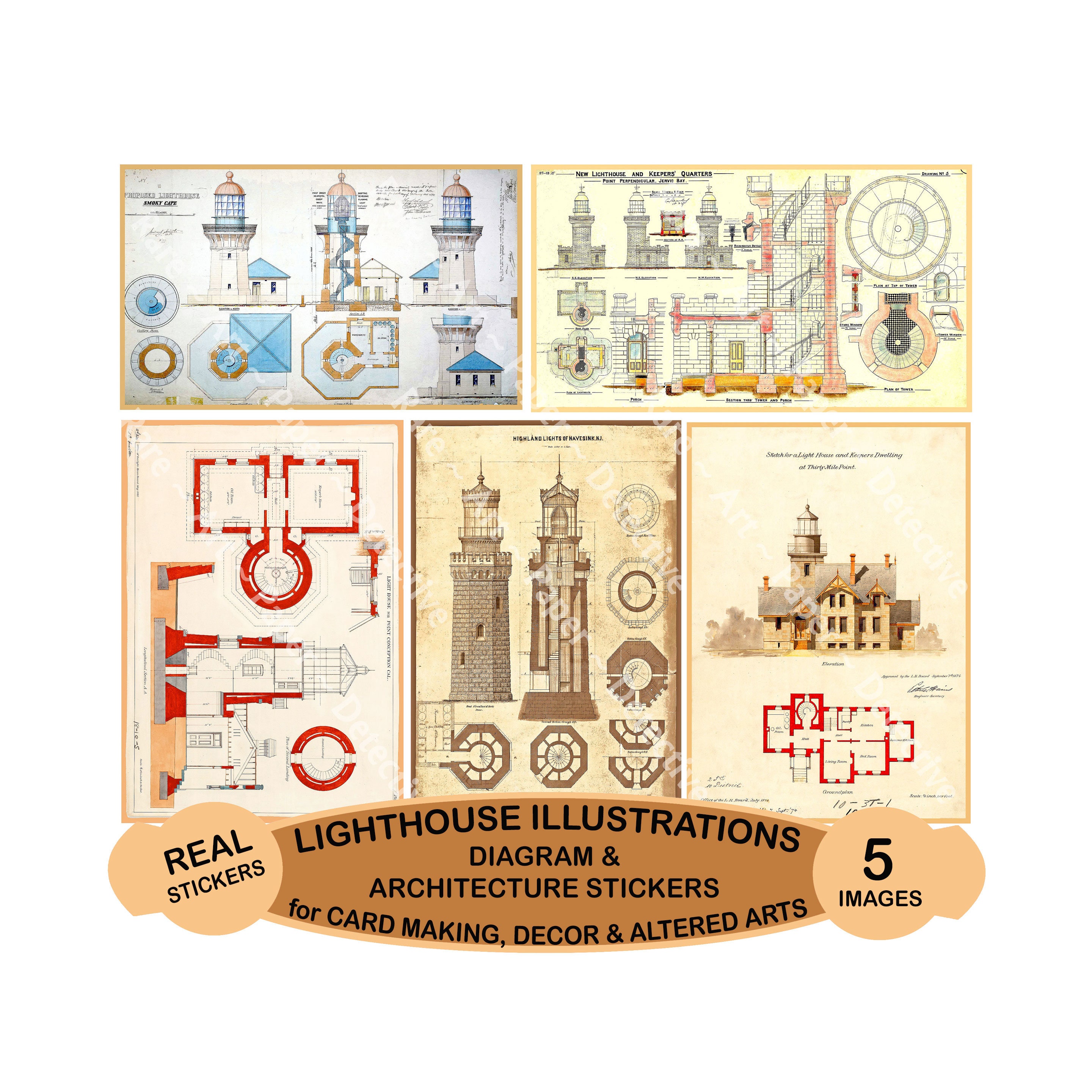 Minecraft Lighthouse Schematic