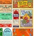 Medicine Bottle Label Stickers 18 Colorful Pharmacy Chemist - Etsy