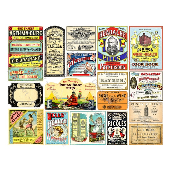 Papercraft Apothecary Sticker Sheet Embellishments Scrapbooking etna.com.pe