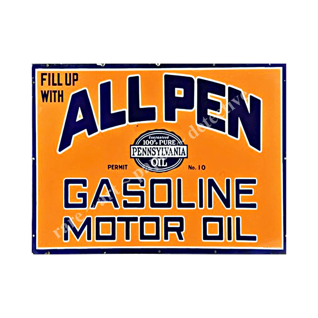 Oil Label Sticker, 4" X 3" Garage and Service Station Sticker Decal ...