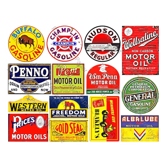 Motor Oil Logos