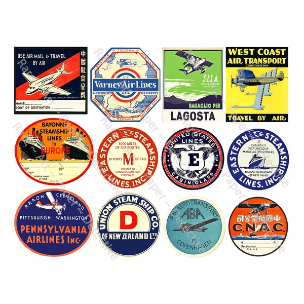 Luggage Label - Etsy