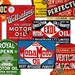 Oil & Gas Can Labels, Gift Set of 12 Stickers, Colorful Car Enthusiast ...