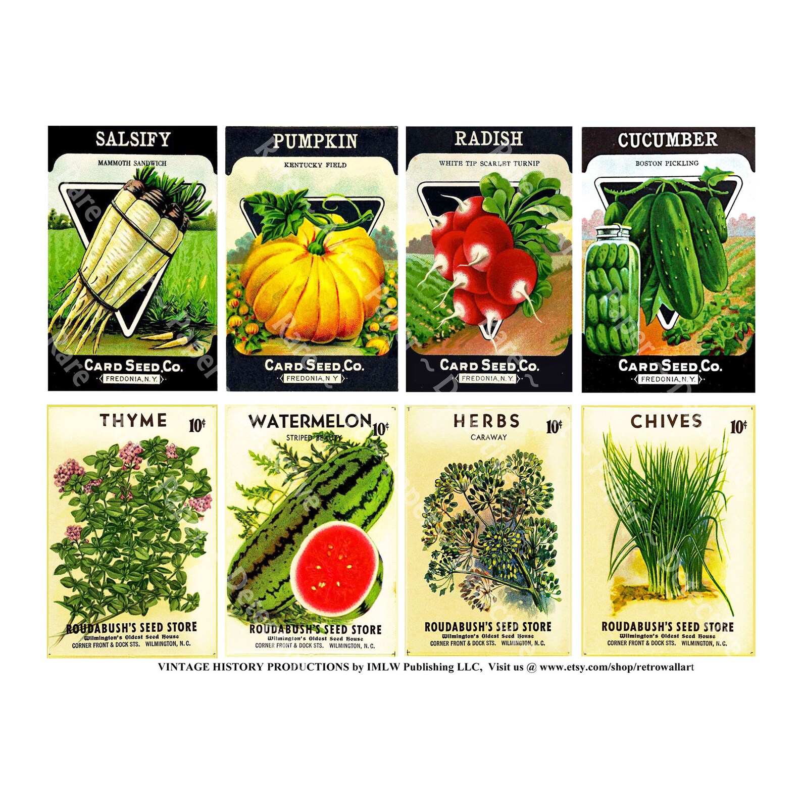 Seed Pack Stickers Card Making REAL ADHESIVE STICKERS | Etsy