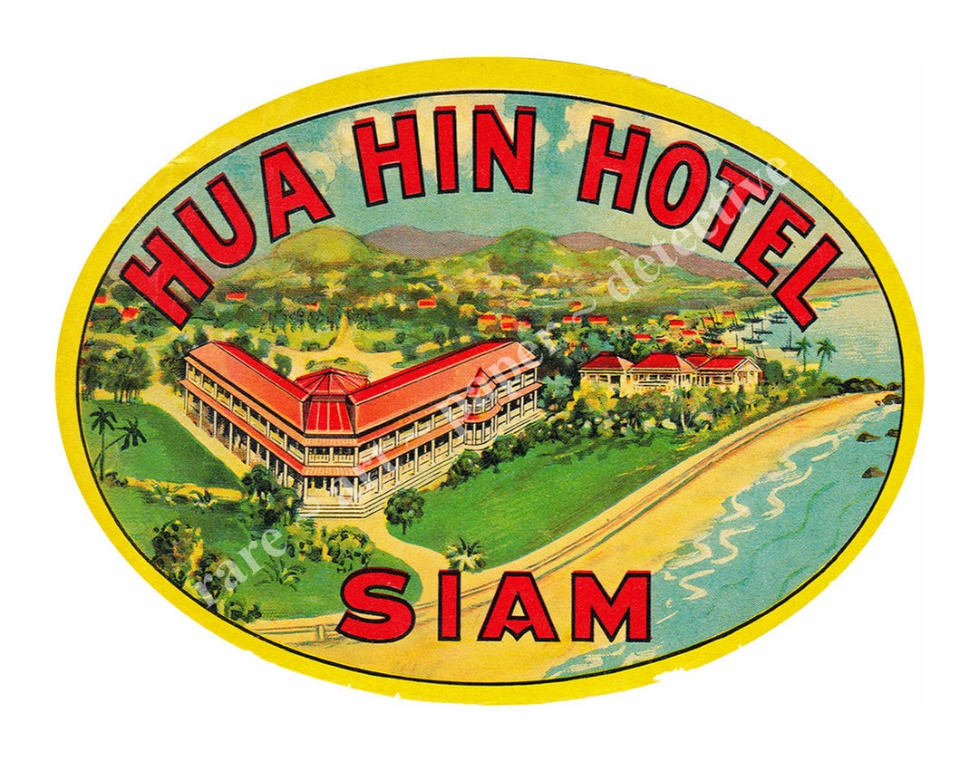 Travel Theme Hotel Luggage Label Sticker Baggage Label - Etsy