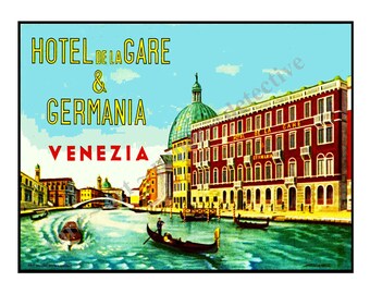 Travel Sticker Hotel Label Authentic 3 X 4 Size - Etsy