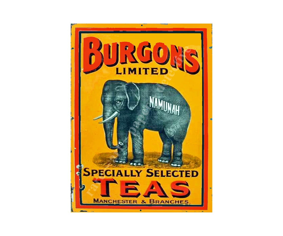 Coffee Can & Tea Label Art Stickers Kitchen Gift Set 6 Big - Etsy