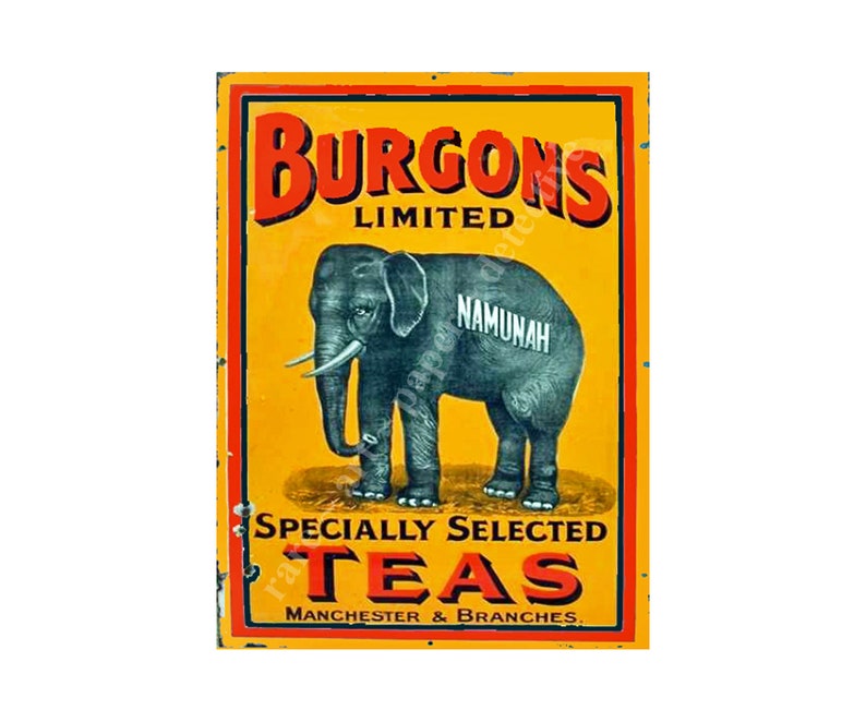 Coffee Can & Tea Label Art Stickers Kitchen Gift Set 6 Big - Etsy