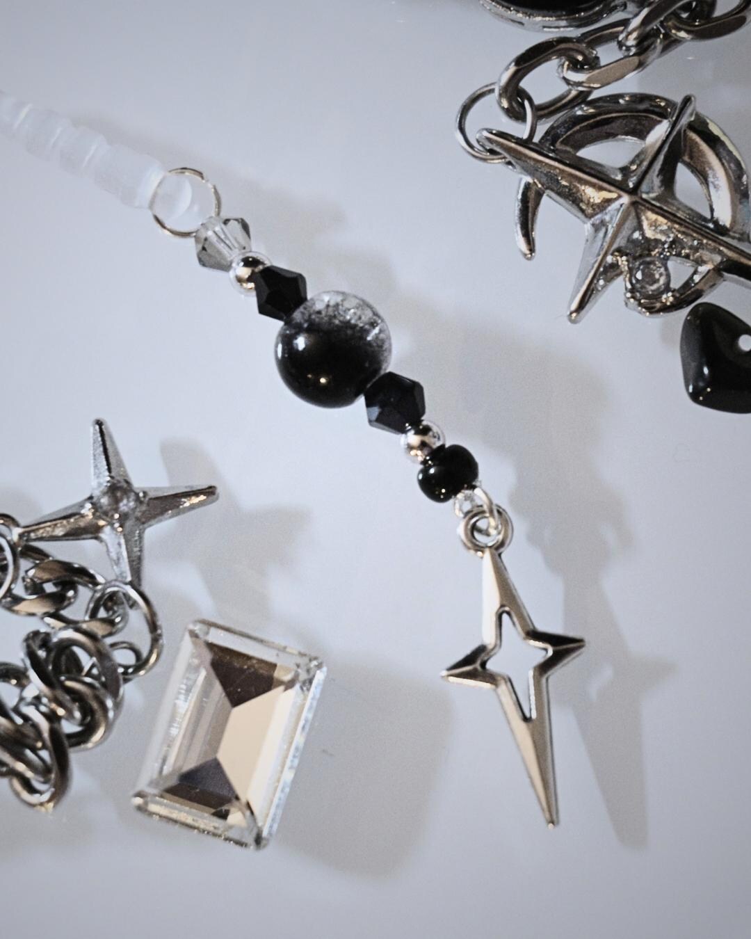 Y2K Beaded Dust Plug Charm: Emo Phone Accessory - Etsy