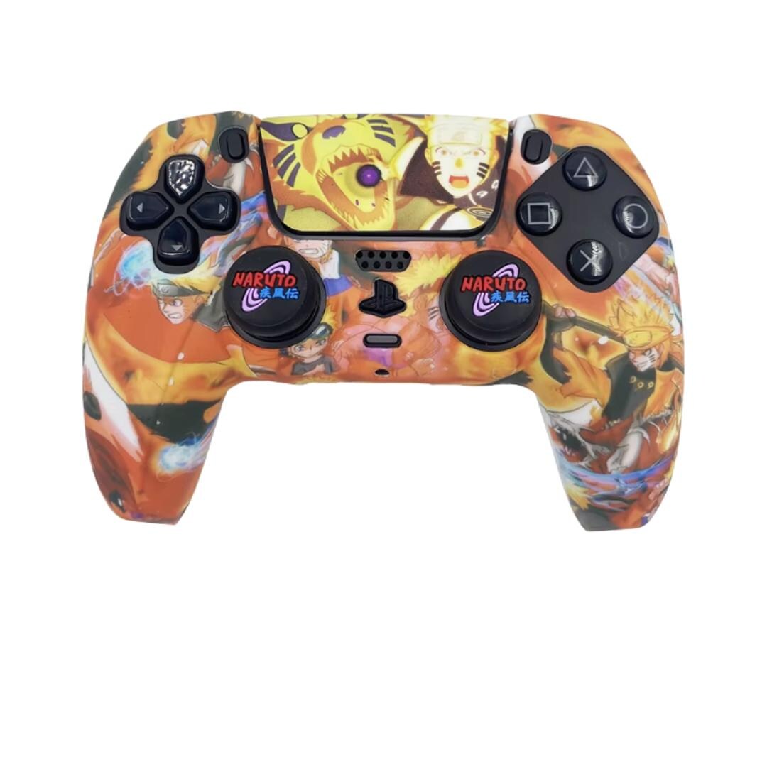 Naruto PS5 Controller Skin Set | Anime Decals & Thumb Grips | PS5 ...
