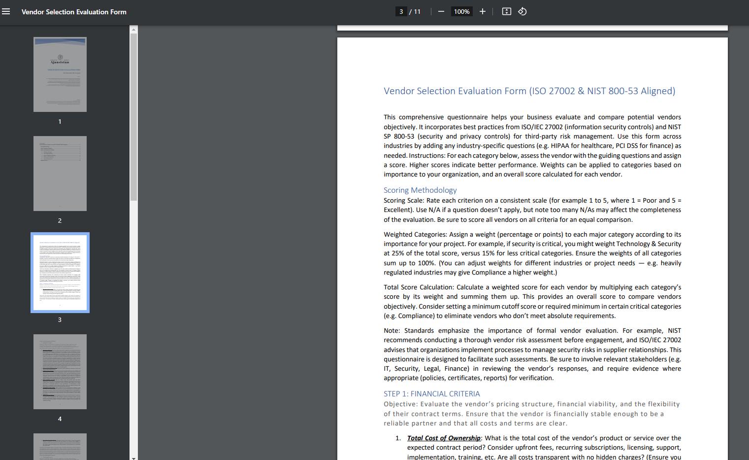 Vendor Risk Assessment Toolkit: ISO 27002 & NIST Aligned (excel ...