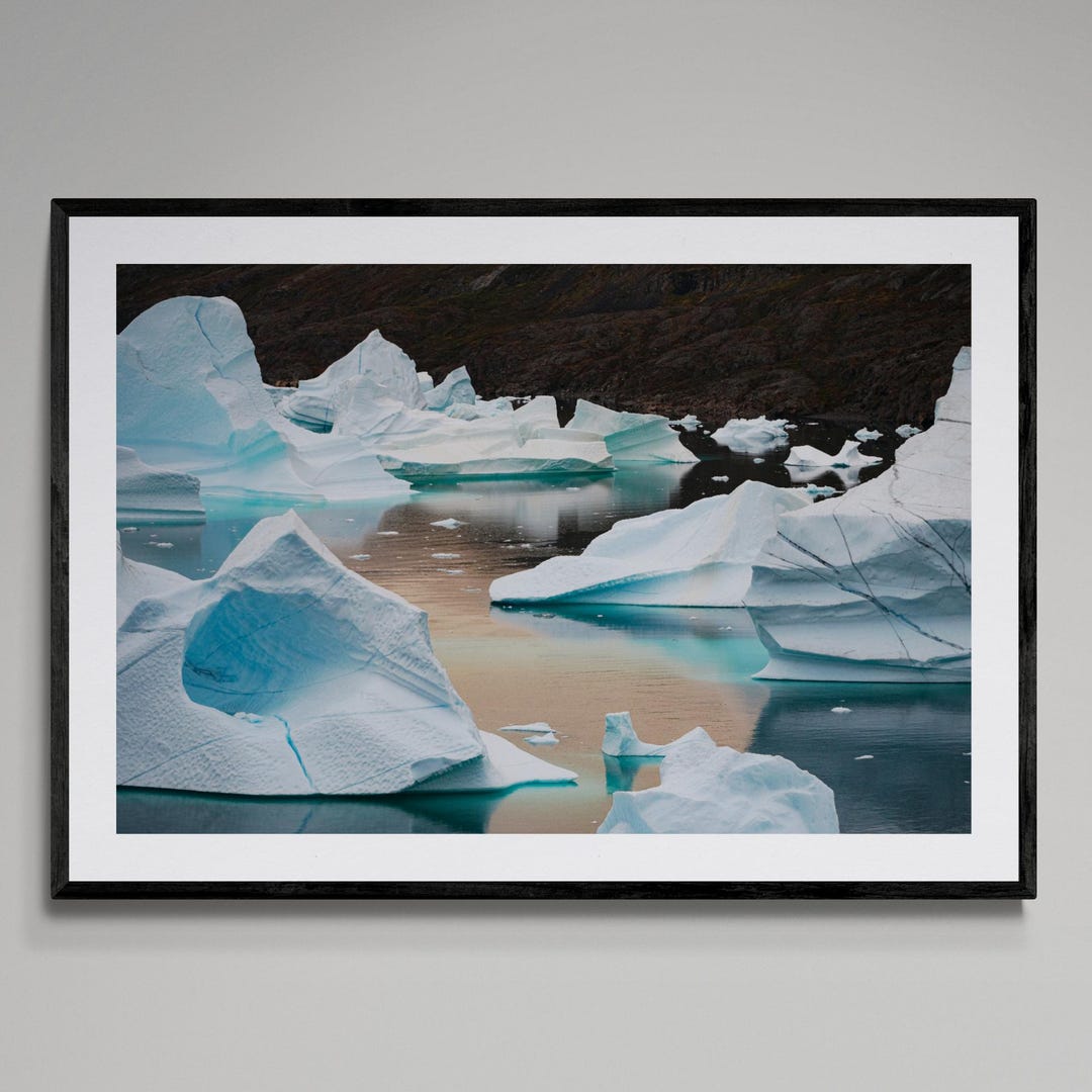 Greenland Iceberg Photography Print | Arctic Landscape Fine Art ...
