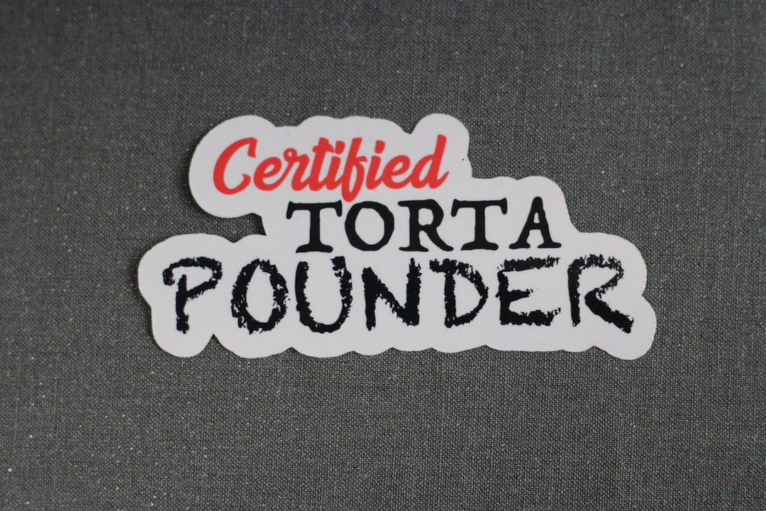 Certified Torta Pounder Vinyl Sticker - Etsy