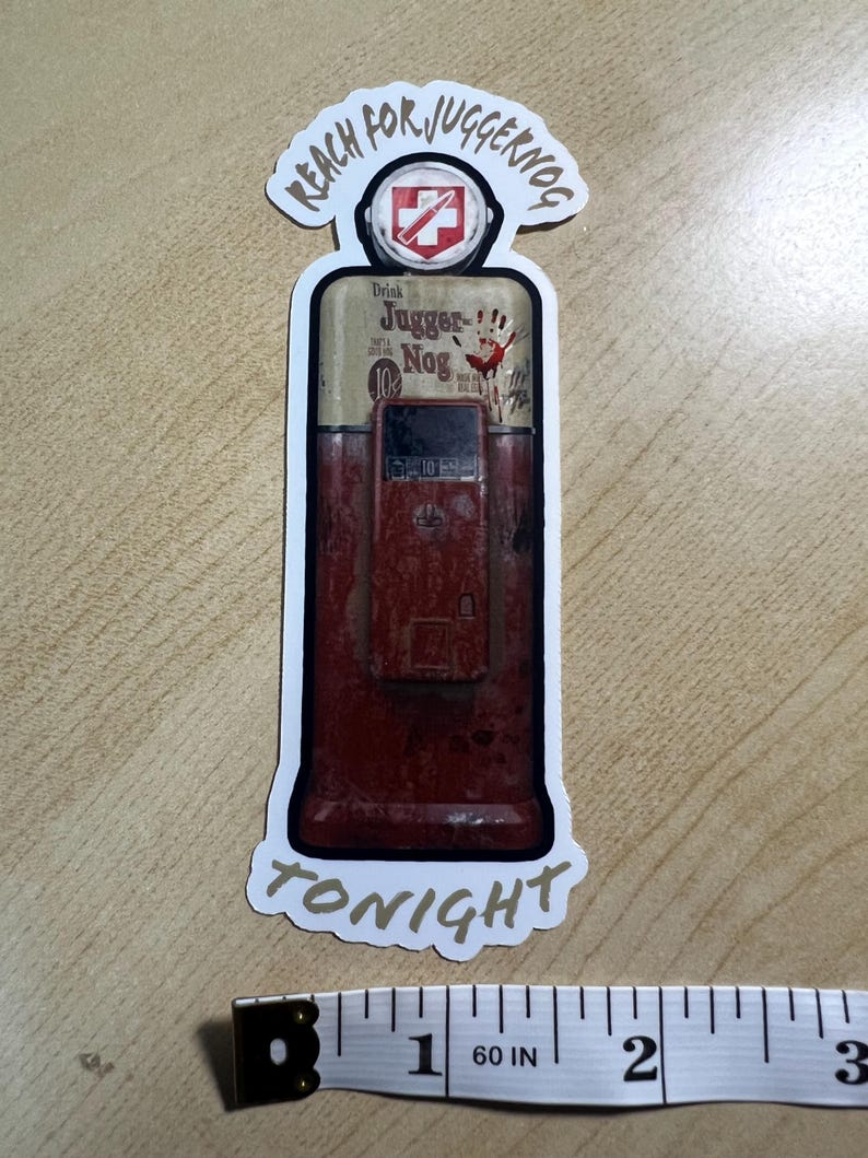 Juggernog Machine Vinyl Sticker - Etsy