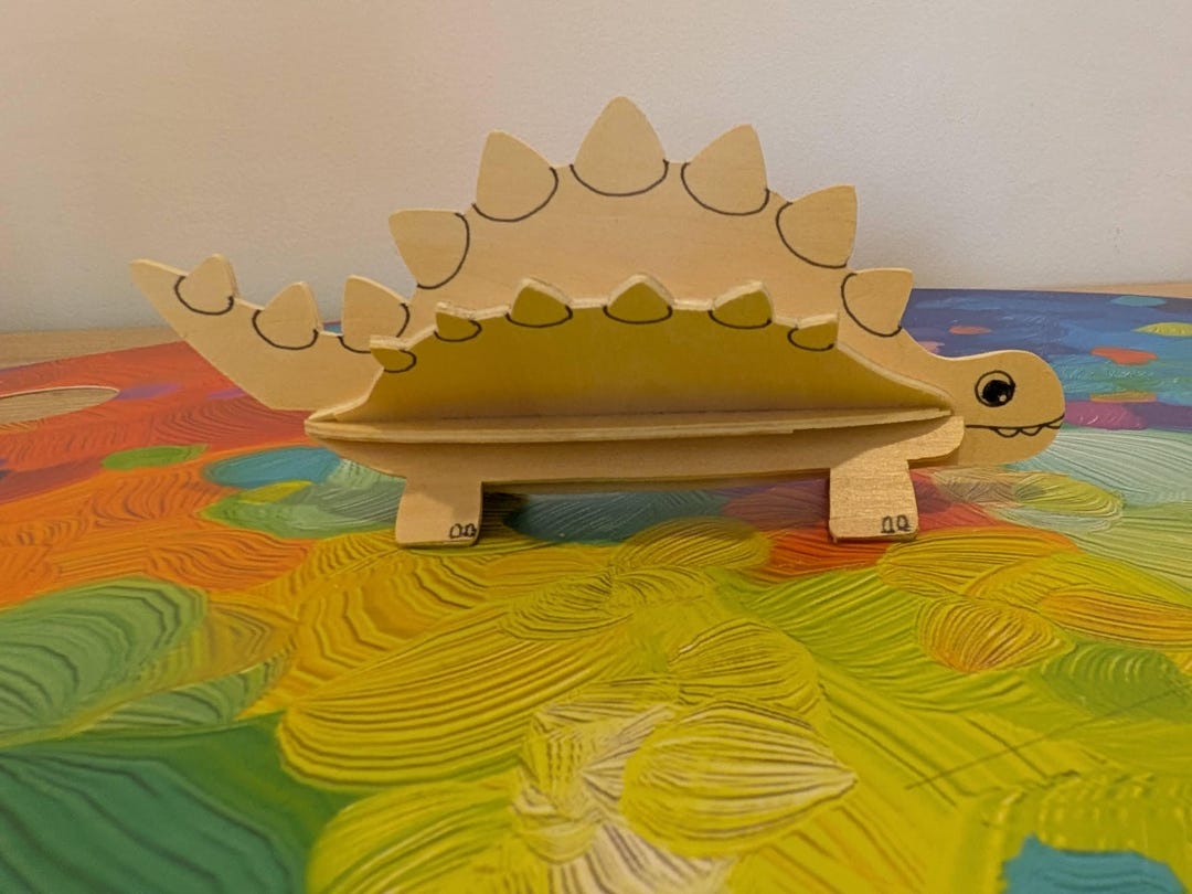 Dinosaur Stegosaurus Laser Cut Files Glowforge Cricut SVG Files Kids ...