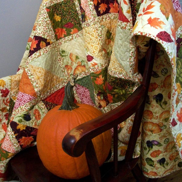 Fall Quilt Pattern - Etsy