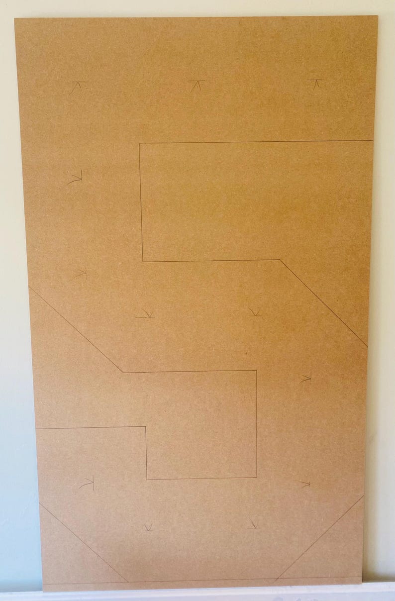 4ft '5' Marquee Number Plans Blueprints Templates Light up Numbers ...