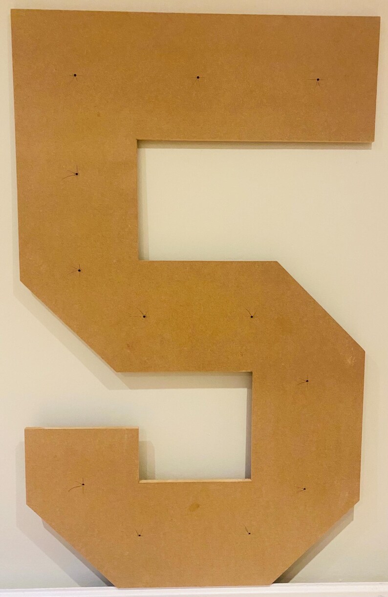 4ft '0-9' Marquee Number Plans Blueprints Templates Light up Numbers ...