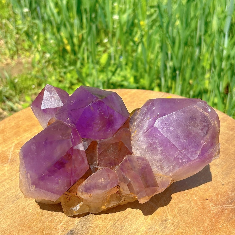 2.8LB natürlicher Amethyst-Cluster, Amethyst-Cluster, Kristall-Cluster ...