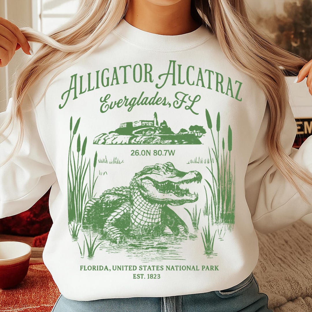 Alligator Alcatraz Png Everglades FL Digital Sticker Bundle PNG 300 DPI ...