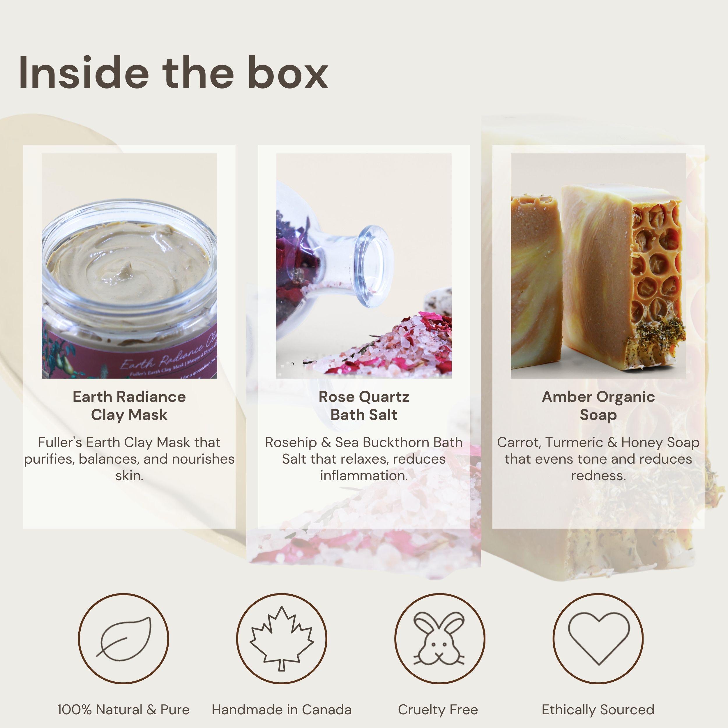 Botanical Bliss Gift Box – Natural Skincare Bundle of 3 or 5 | Eco ...