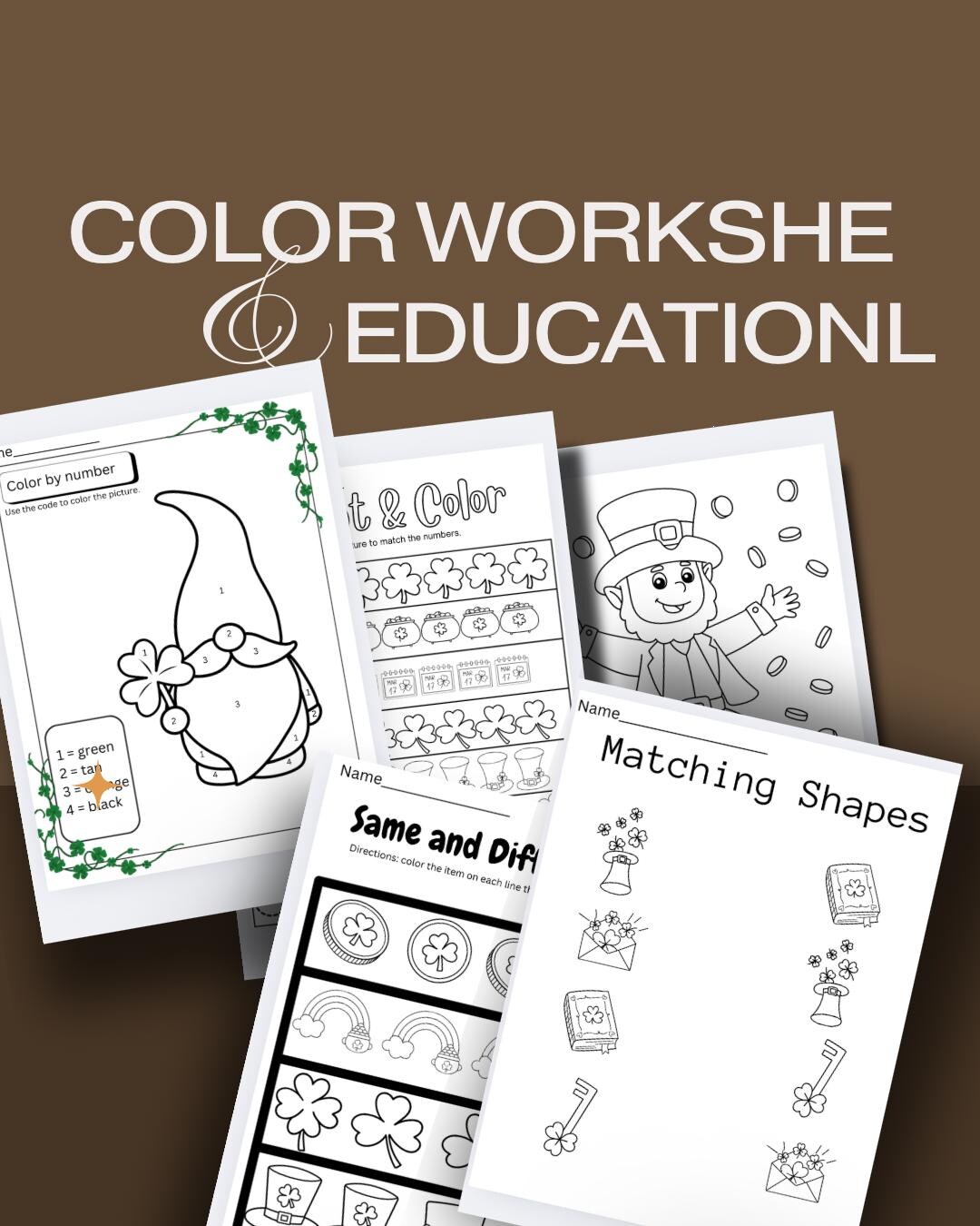 Color by Number Printable for Kids | Preschool & Toddler Activity ...