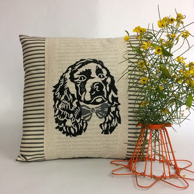 Cocker Spaniel Pillows - Etsy