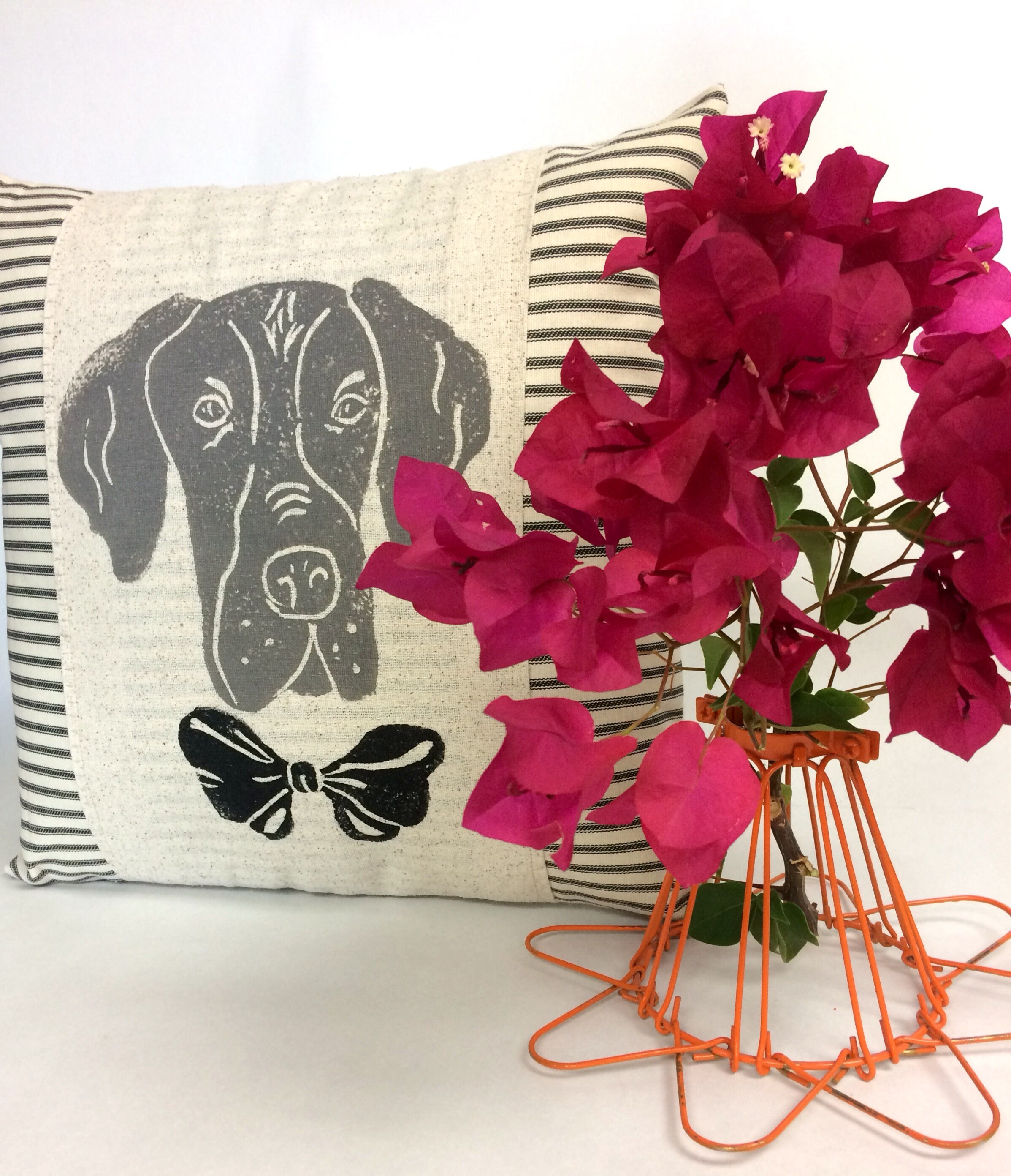 Great Dane Decorative Pillow - Great Dane Print Decorative Pillow ...