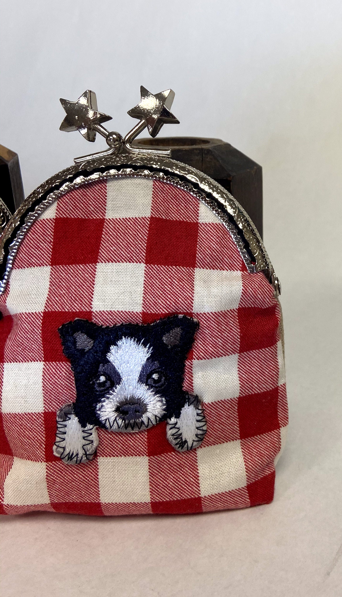 Hand Crafted Coin Purse Dog Coin Purse Cadeaux pour elle Bulldog Border ColliePug Dalmatian Boston Lab Shepherd Dachshund Boxer Embroidery Etsy France
