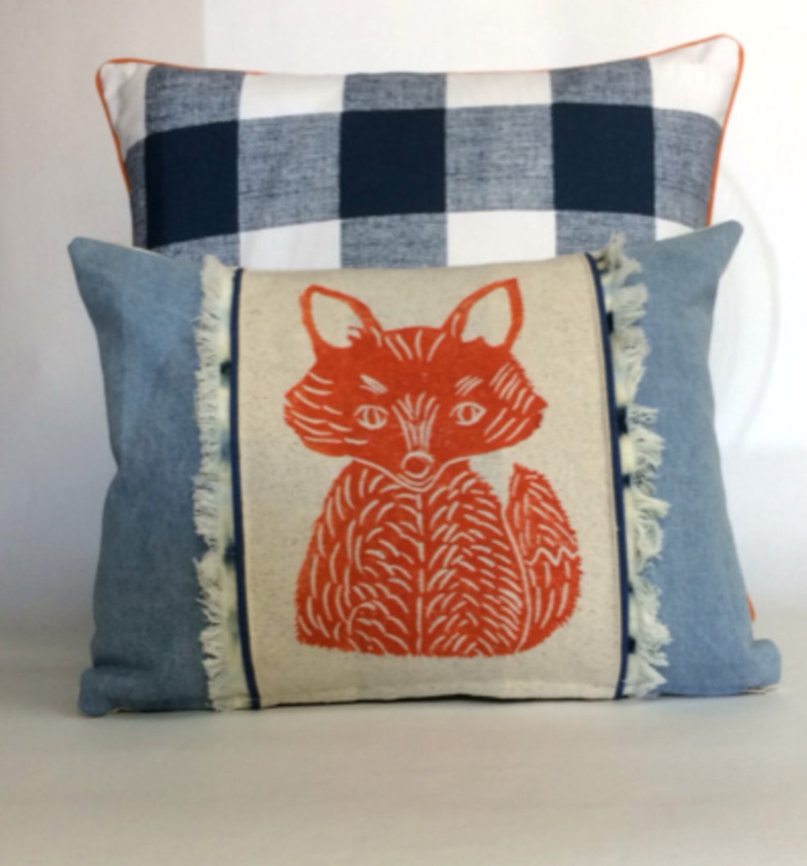 Fox Pillow Woodland Fox Pillow - Etsy