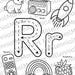 Letter R Preschool Learning Worksheet | Alphabet Tracing, Coloring ...